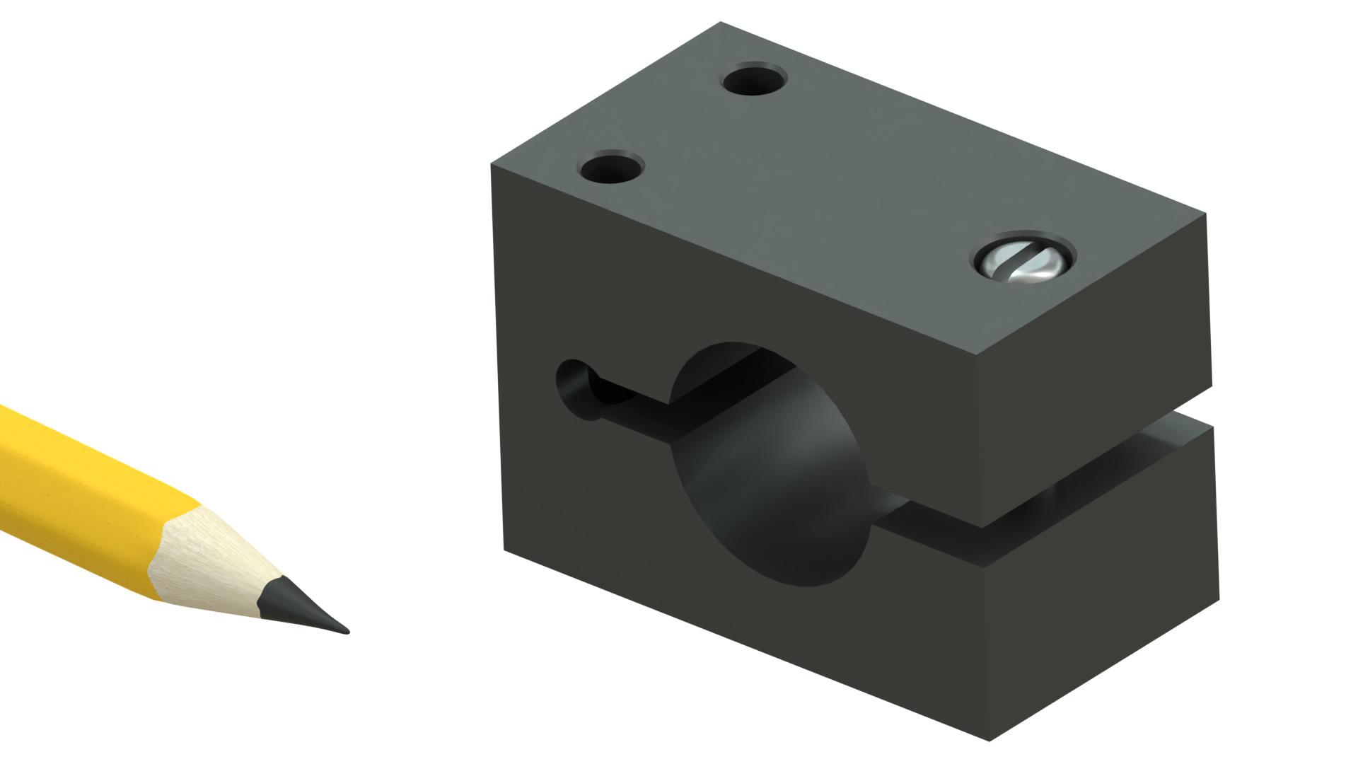 ILPS-19 Series Linear LVIT Position Sensor Mounting Block